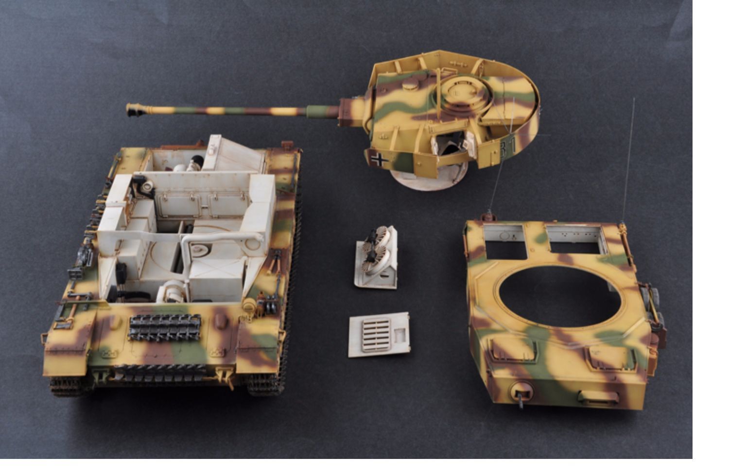 Trumpeter 00922 1/16 German Pz.Beob.Wg.IV Ausf J Medium Tank | eBay UK