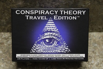 Conspiracy Theory Travel Edition 2020 Neddy Trivia Board Game Complete ...