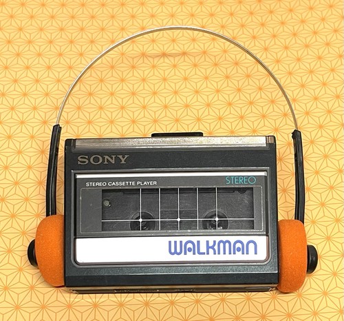 Reconditioned Sony WM-41 Cassette Walkman—New Belts—w/ Retro Orange ...