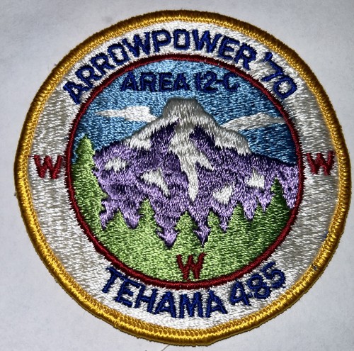 Arrowpower ‘70 Area 12-C Tehama 485 Patch 146B | eBay UK