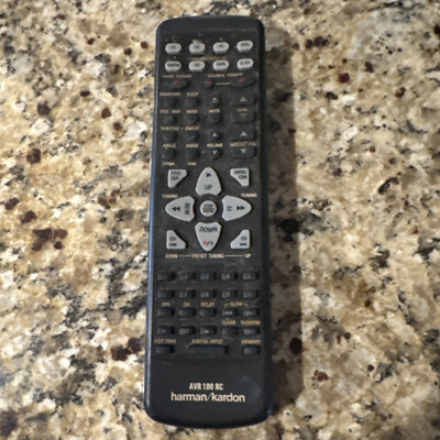 Harman Kardon Remote Control AVR 100 OEM Genuine Original Tested Works ...