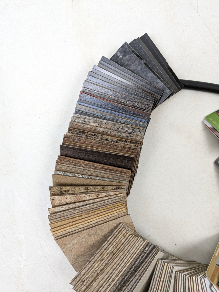 Formica 2016 Laminate Countertop Wood Sample Cards Lot Of 175+ Colors ...