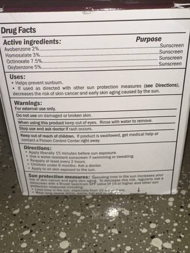 Skincare Cosmetics Retinol Vitamin Enriched Day Cream Broad Spectrum ...