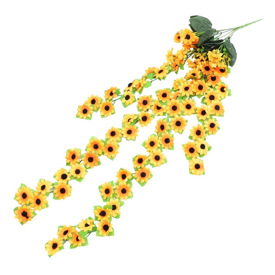 Flower Strings for Decoration Simulated Sunflower Fake Vine Decorations ...