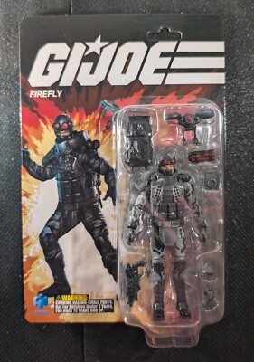 Hiya Toys G.I.Joe Firefly 1/18 GI Joe Retro Cardback Action Figure US ...