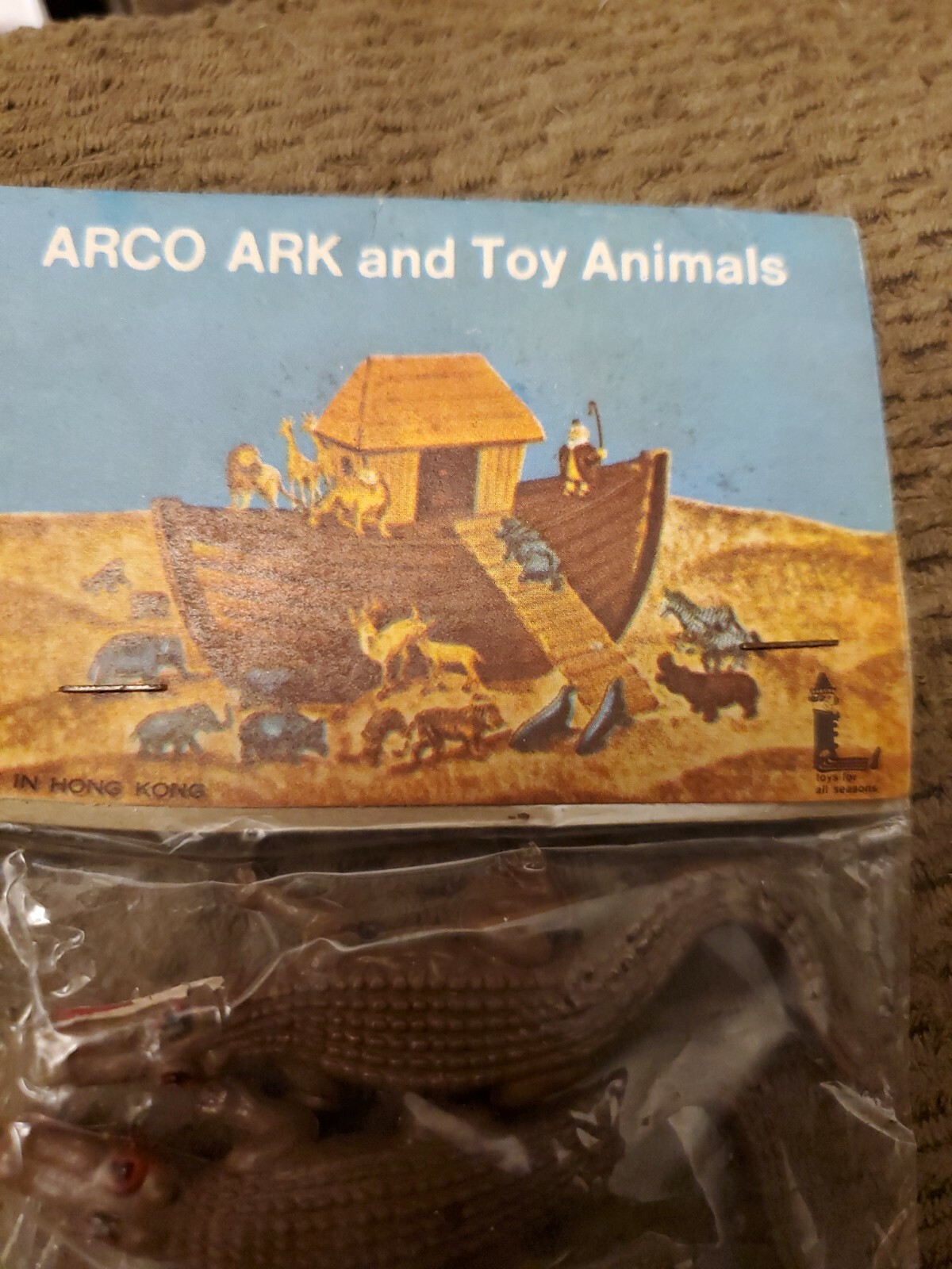 Vintage 1970's Arco Ark & Toy Animals Crocodiles | eBay