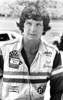 Rick Baldwin Stands Beside His Race Car Prior To The Start 1983 OLD ...