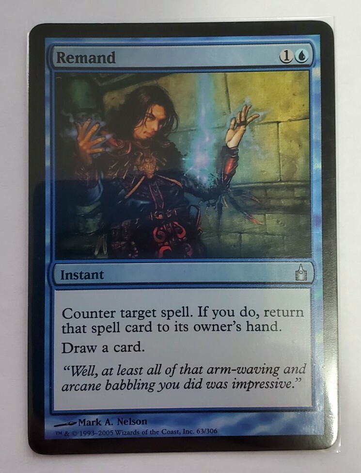 Remand FOIL MTG Magic the Gathering Uncommon Ravnica Instant Blue | eBay