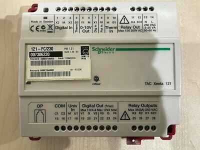 Schneider Electric Controller Zone TAC Xenta 121 FC/230 V 1.24 | eBay