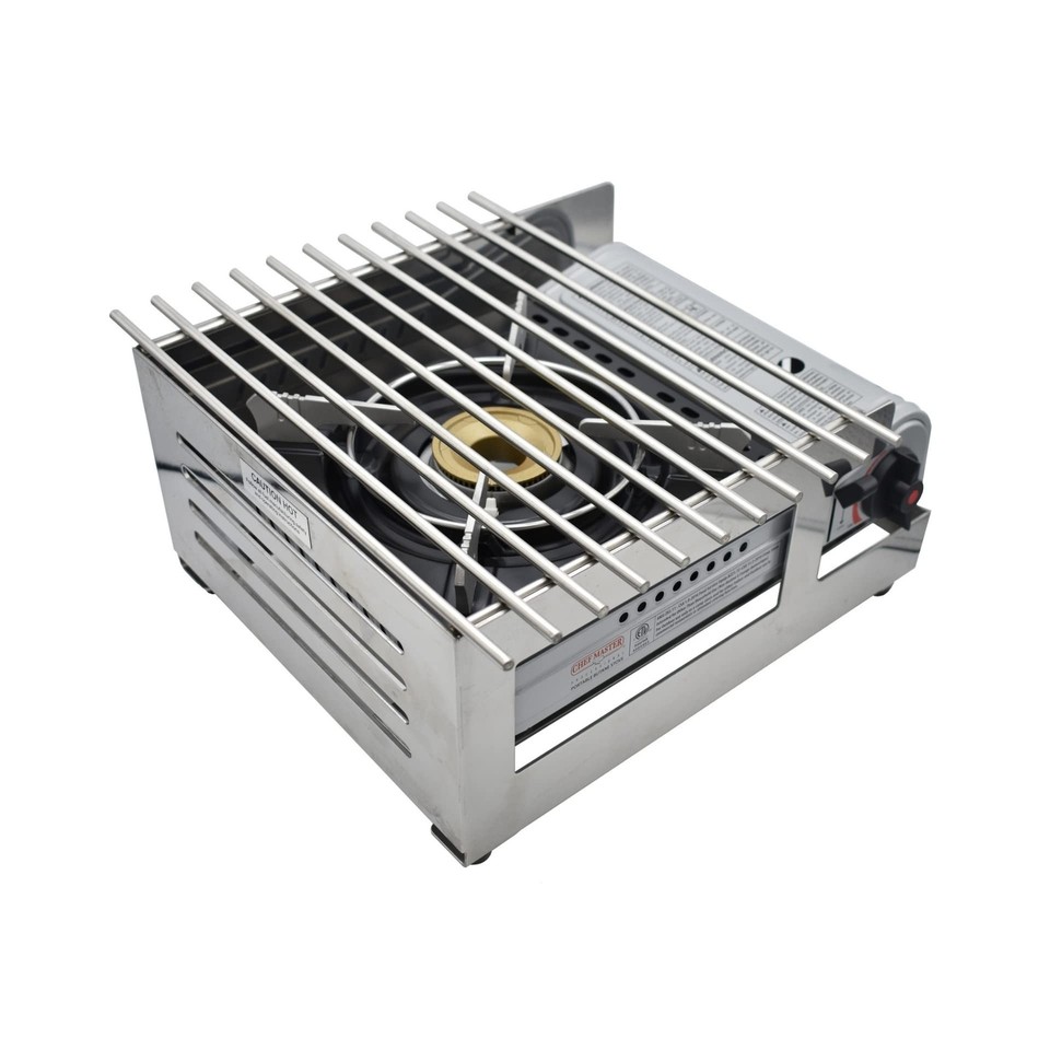 Chef Master 90217 Butane Stove Cover, Protects Flames from Wind ...