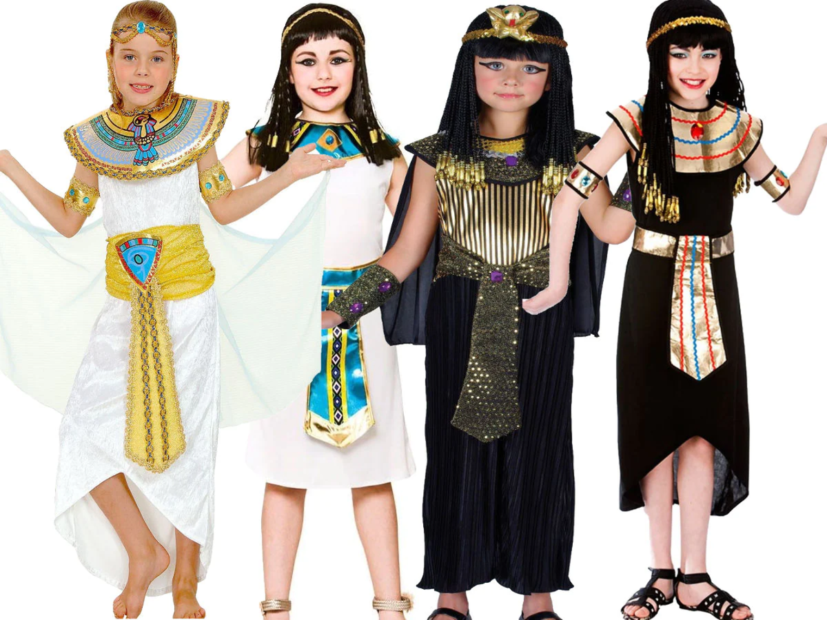 Queen Cleopatra Girls Egypt Empress Childrens Kids Childs Roman Queen