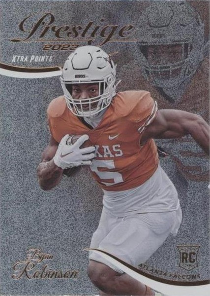 2023 Panini Prestige - Rookies Xtra Points Dots #304 Bijan Robinson (RC ...