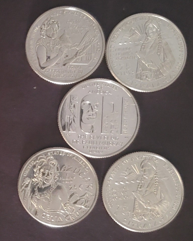 2024 P&D American Women 10 Quarters Fr Mint Rolls 1 day handle limited ...