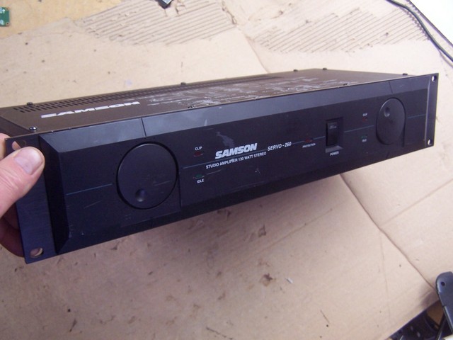Samson Servo 260 Studio Amplifier 130watt Stereo 2ch for sale online | eBay