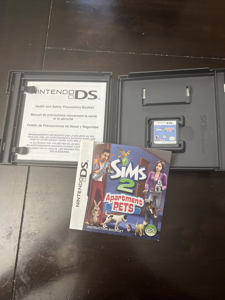 The Sims 2: Apartment Pets (Nintendo DS, 2008) Cib 14633191011 | eBay