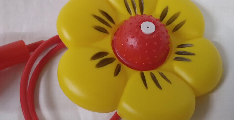 Yellow Jumbo Squirt Flower clown water gag funny comedy joke costume prop | eBay