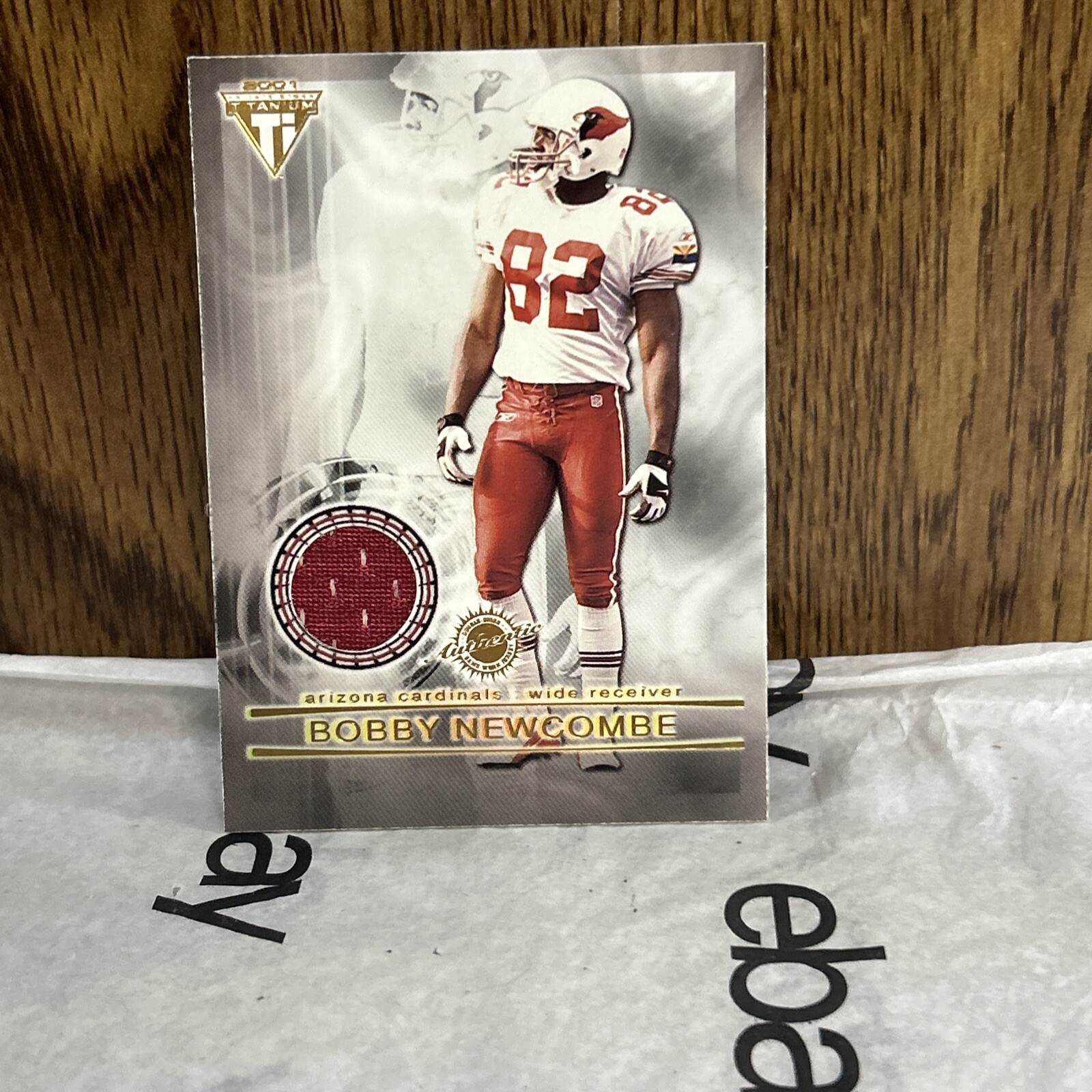 A4) NFL Titanium Double Sided Jersey Patch Bobby Newcombe Arnold ...