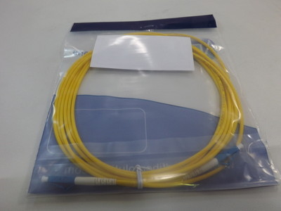 LC / LC Singlemode Simplex Fiber Jumper 3 Meter, 3mm Jacket - Pack of 5 ...