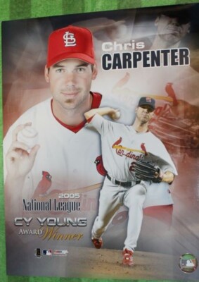 Chris Carpenter Cardinals 2004 Cy Young 16x20 Photo File Licensed ...