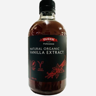 QUEEN NATURAL ORGANIC VANILLA EXTRACT (2 X 500ML) - FREE POST | eBay ...