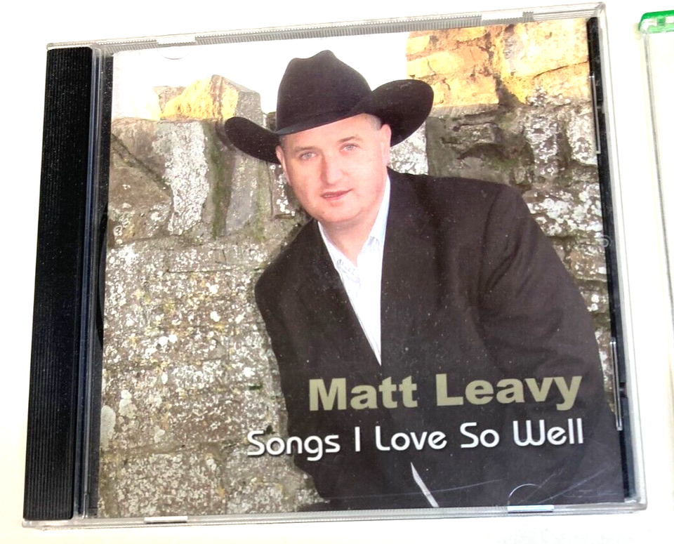 Matt Leavy, "Songs I Loved So Well" Autographed, and "Paint the Town ...