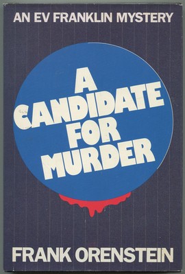 Frank ORENSTEIN / A Candidate For Murder 1st Edition 1987 | eBay