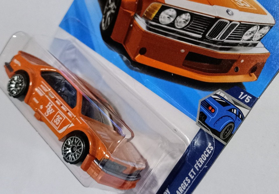 2025 Hot Wheels BMW 635 CSI Orange #185 Wild Widebody Long Card | eBay