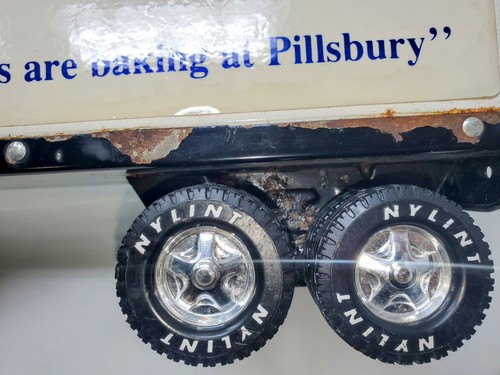 VTG American 1970s Pillsbury's Best Pressed Steel Semi Trailer ...