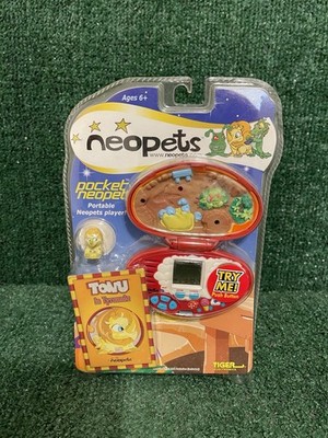 Vtg Tiger Electronics 2003 Neopets Pocket Tonu Game /Sealed Extremely ...