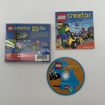 Lego Creator Windows 95/98 Computer Video Game PC CD-ROM vintage ...
