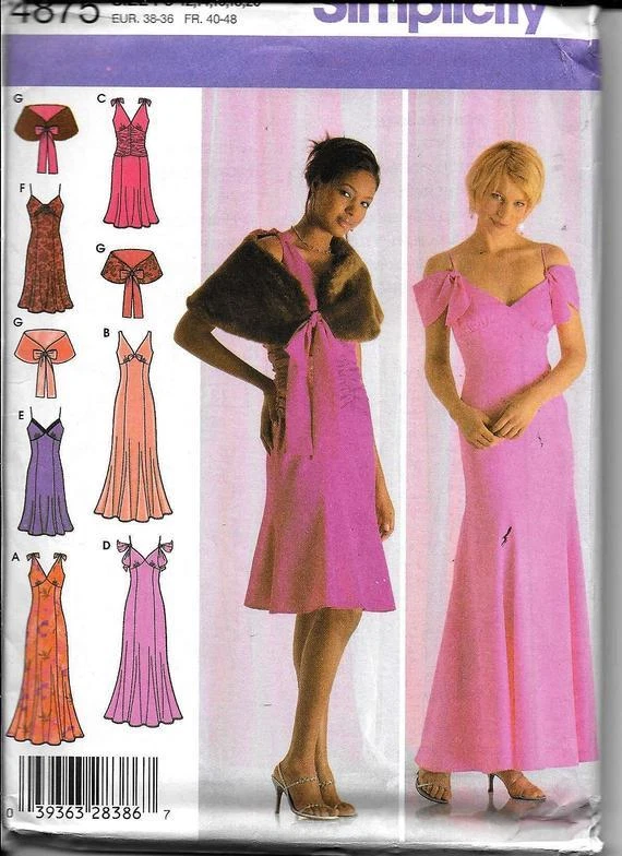 Simplicity Prom Dress Patterns