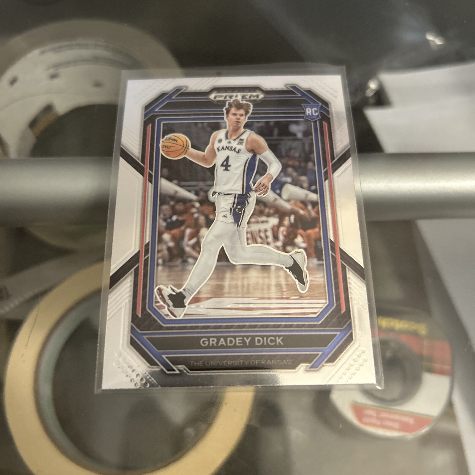 2023 Prizm Draft Picks Basketball Grady Dick Rookie Kansas! Toronto ...
