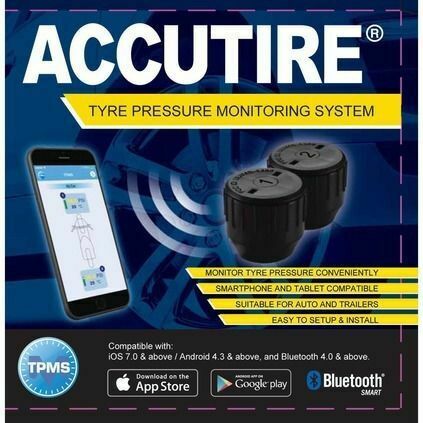 Accutire Tyre Pressure Bluetooth Monitoring System - Pack of 2 (MS ...