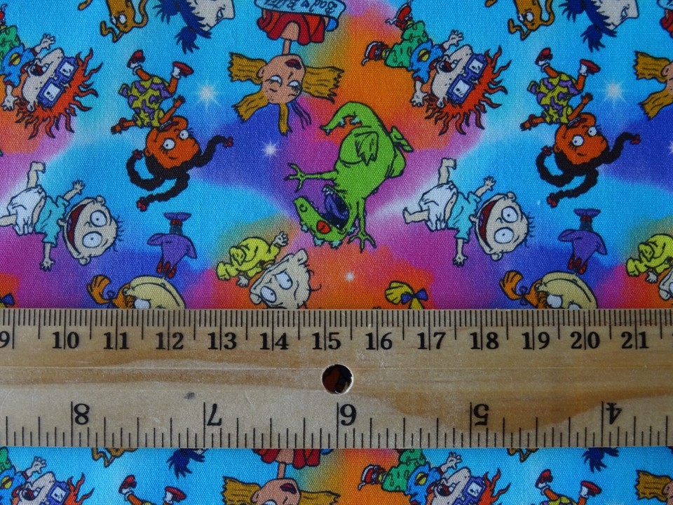 Rugrats fabric 100% Cotton 55 inch width by the 1/2 yard | eBay