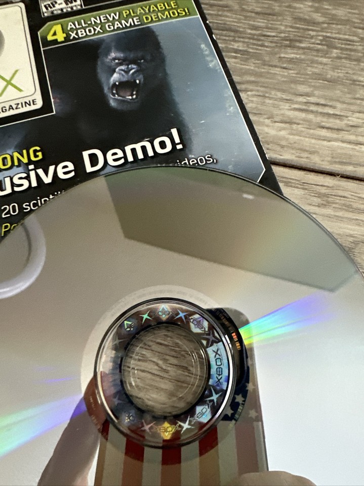 Official Xbox Magazine Demo Disc 52 - Holiday 2005 King Kong | eBay