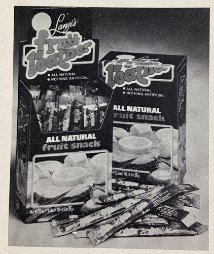 Fruit Leather Candy Print Article Original Vintage 1981 Rare VHTF New ...
