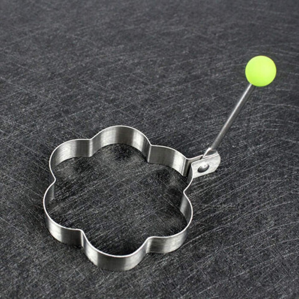 Stainless Steel Frying Pan Fried Egg Pancake Cooking Ring Mold Shape ...
