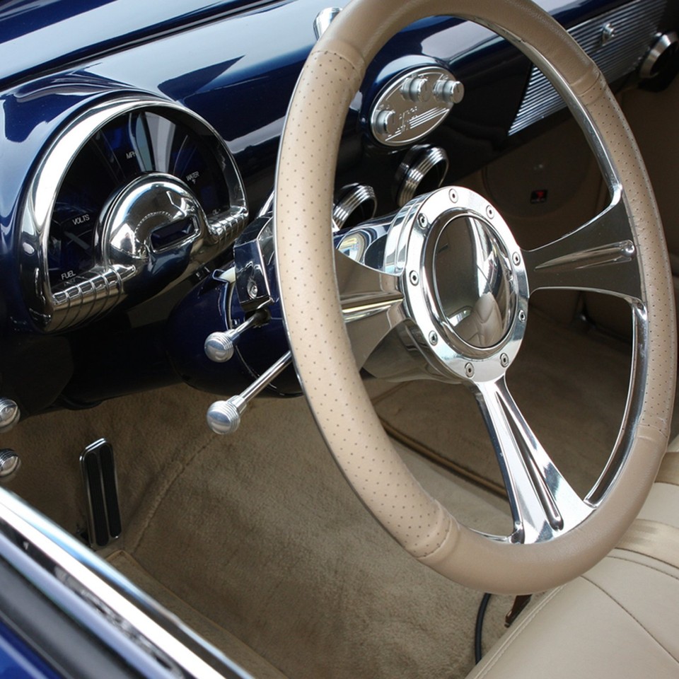 Deluxe Chrome Column Shifter Lever and Column Dress Up Kit VPACS1CDK ...