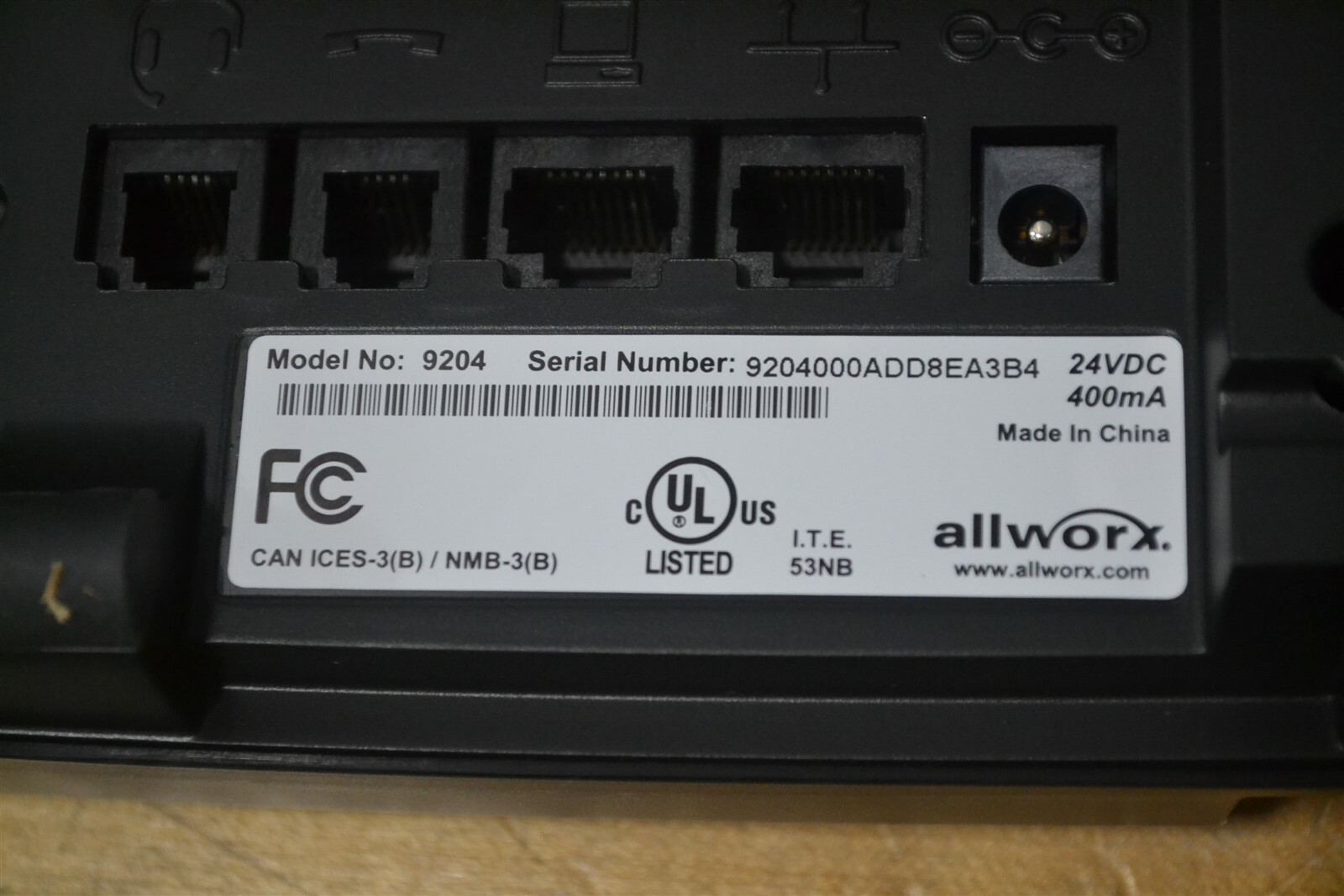 Allworx Lot of 10 9204 VoIP Display IP Phone POE 6X 10X 24X 8110041 New ...