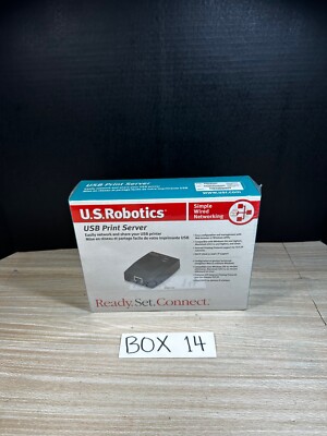 SEALED! U.S. Robotics USB Print Server TCP/IP APLTLK NTBUI (USR7500) | eBay