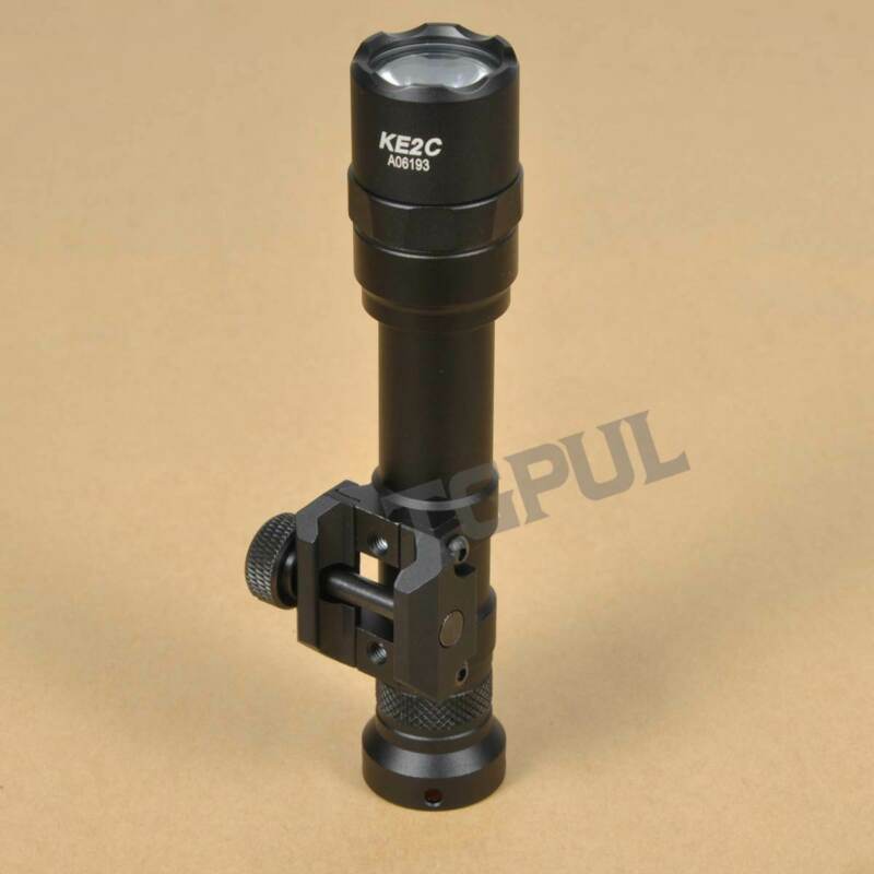 M300 M600 Light M-Lok Offset Flashlight Rail Base Scope Mount Combo Set ...