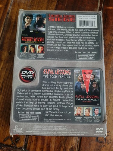Family Under Siege Fatal Lessons Good Teacher DVD Set Daniel Baldwin ...