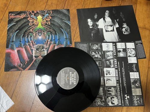 MONSTROSITY -imperial doom FIRST PRESS EUROPE 1992 LP TOP COPY !death ...