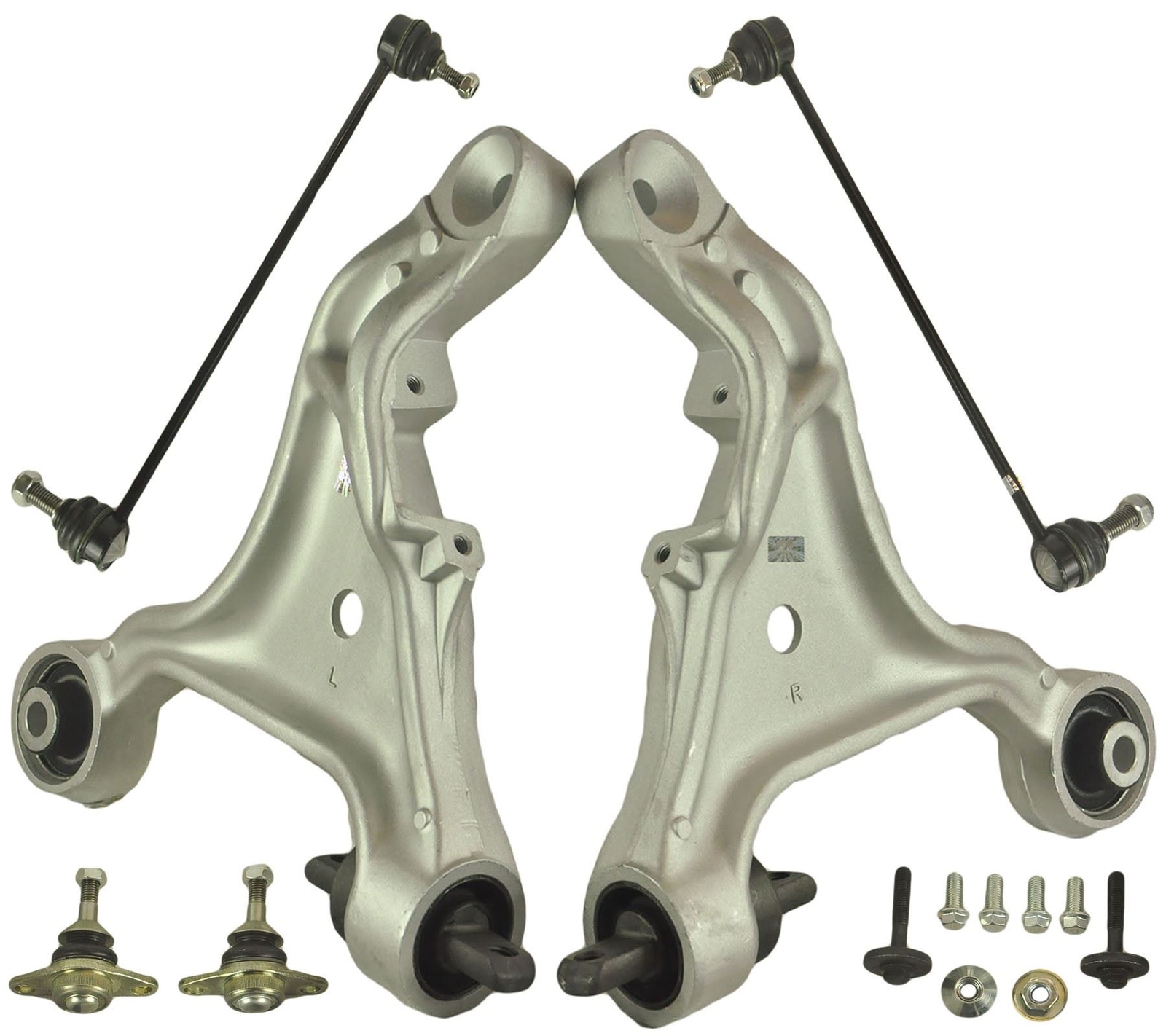 FRONT SUSPENSION LOWER CONTROL ARMS KIT FOR VOLVO S60 S80 MK1 V70 MK2 ...