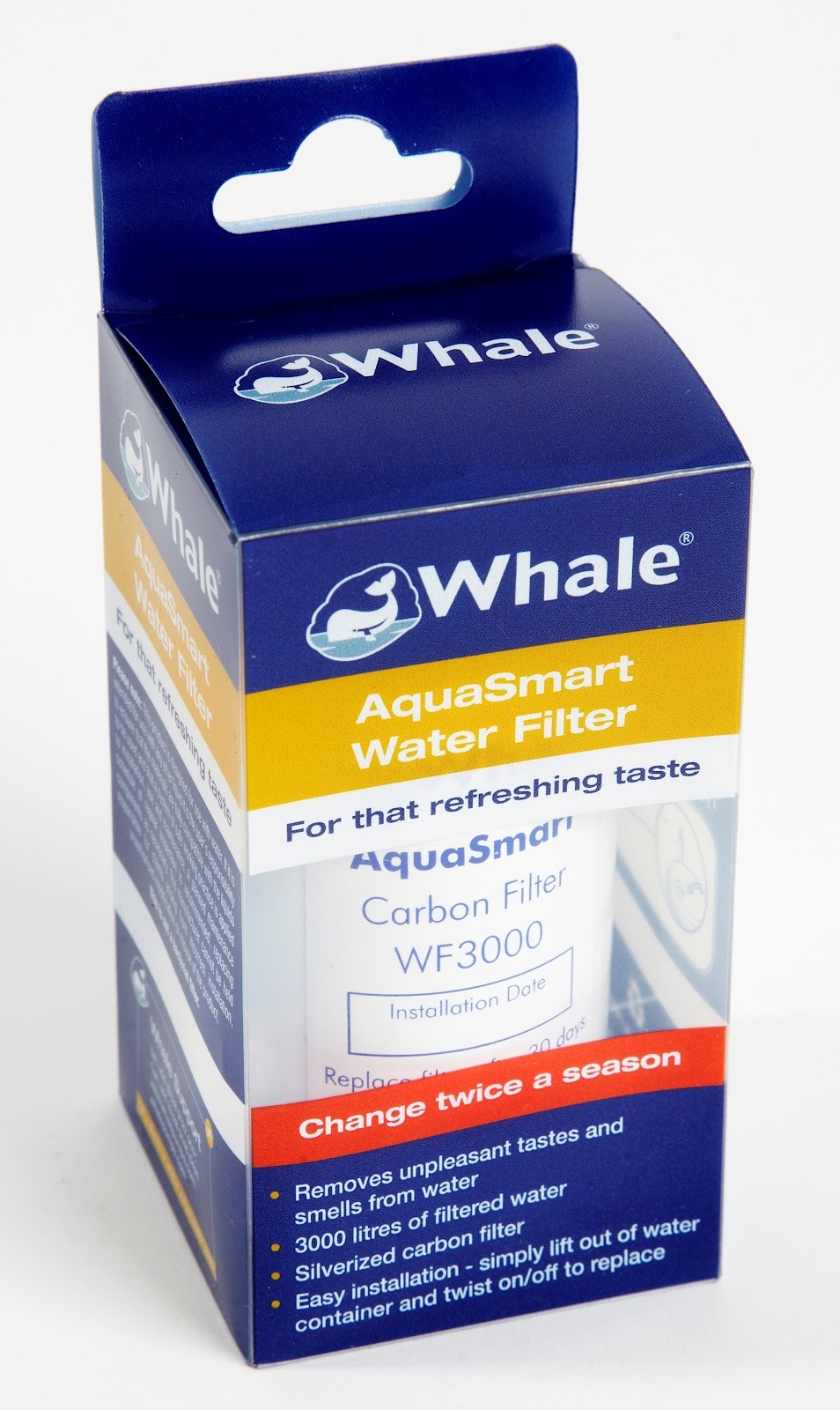 Whale WF3000 Caravan Aqua Smart Carbon Water Filter - Caravan | eBay UK