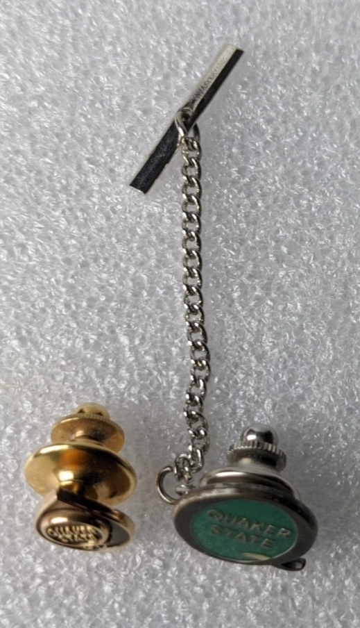 10k Yellow Gold Quaker State 30 Year Service Pin 1.33 Grams & green ...