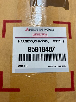 OEM Genuine MITSUBISHI 8501B407 WIRING HARNESS CHASSIS SS L200, L200 ...