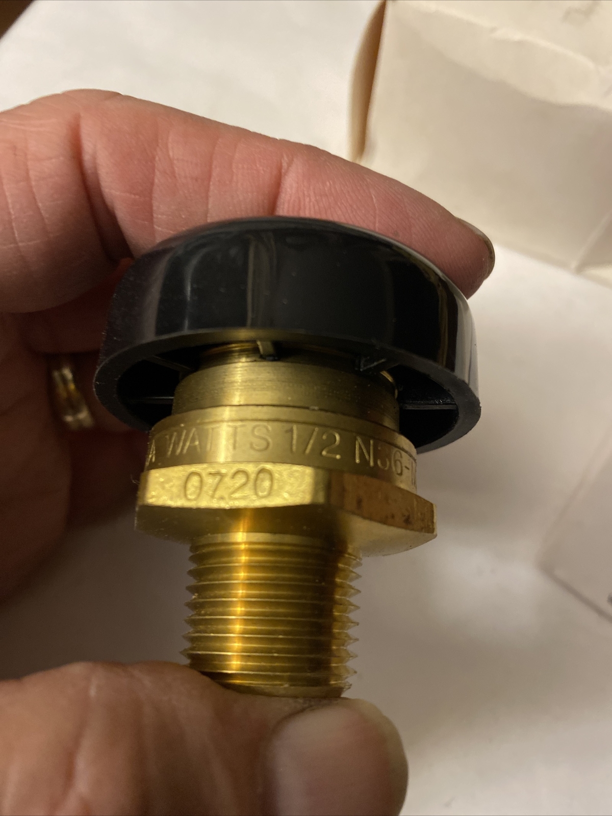 Watts Regulator Vacuum Relief Valve N36-M1 for sale online | eBay