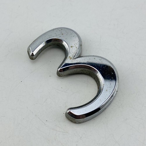 2002-2006 Infiniti G35 Emblem Logo Letter Badge Trunk Rear Chrome OEM ...