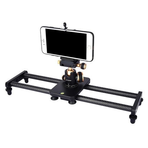 Adjustable Carbon Fiber DSLR Camera Slider Track Video Stabilizer Rail ...